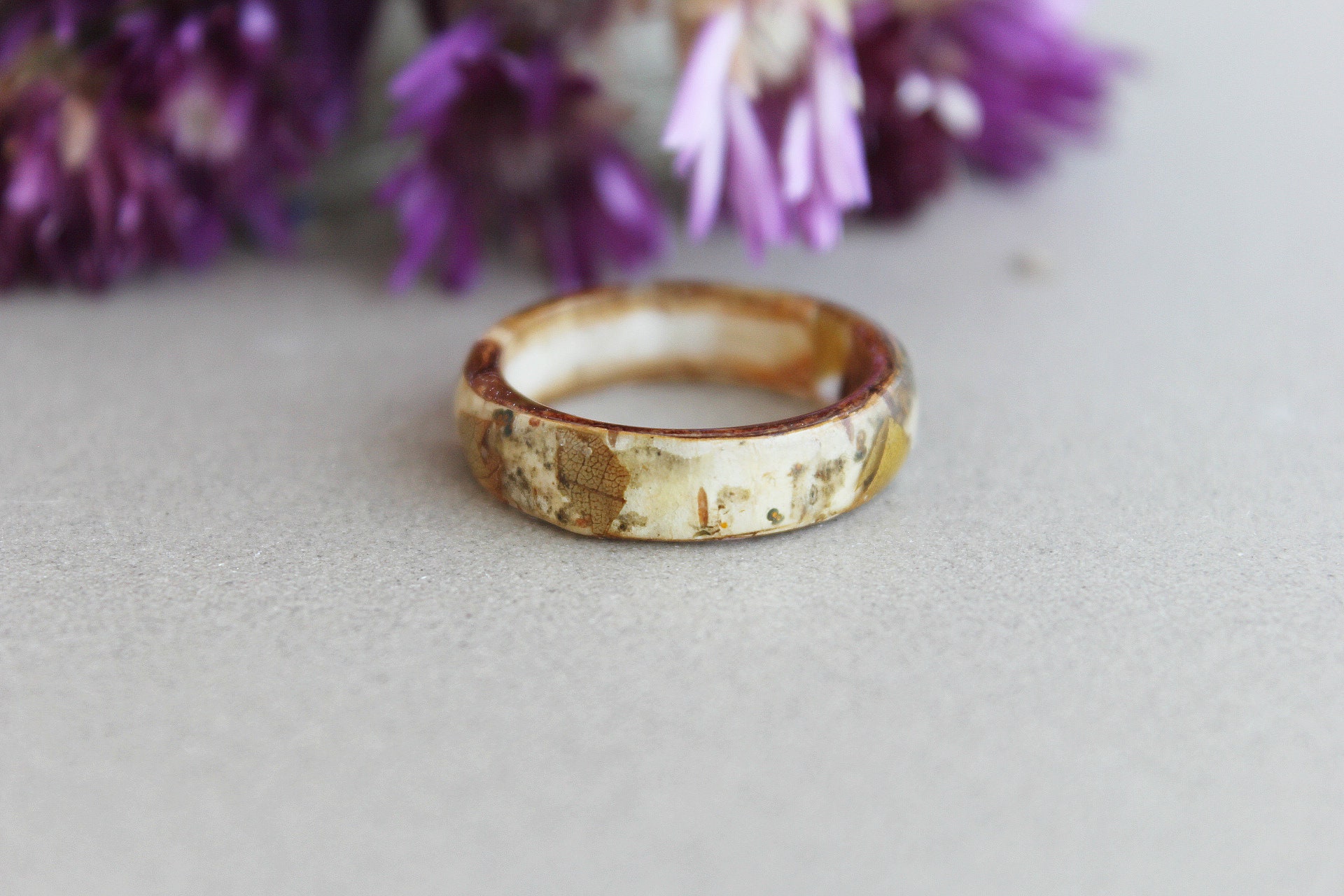 Secret wood ring wooden couple rings Bentwood Rings wood | Etsy