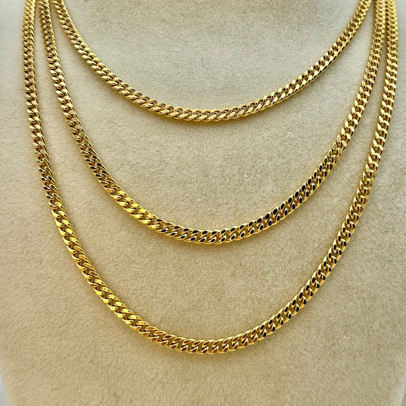 14k Gold Chain - Etsy
