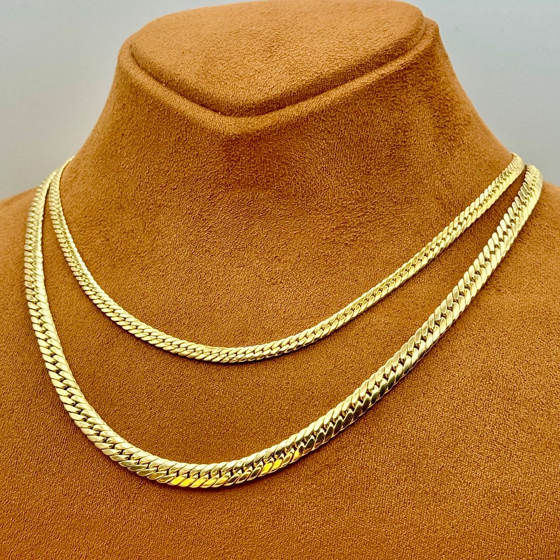 18k Gold Men Chains - Etsy