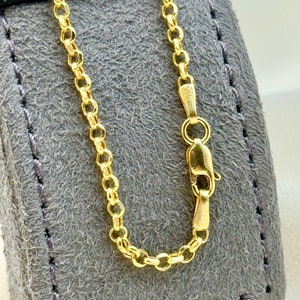 14k Solid Gold Heart Locket Necklace: Rolo Chain Memorial Gift - Etsy