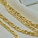 14K Gold Tiger Eye Necklace: Nona Link Chain, Men/women - Etsy
