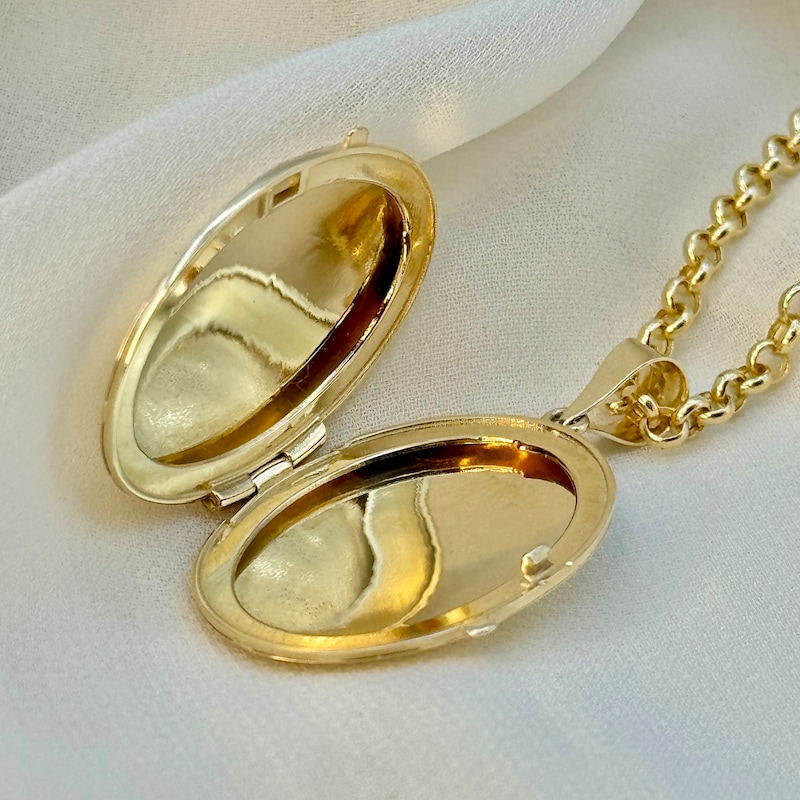 Oval Locket Pendant - Etsy