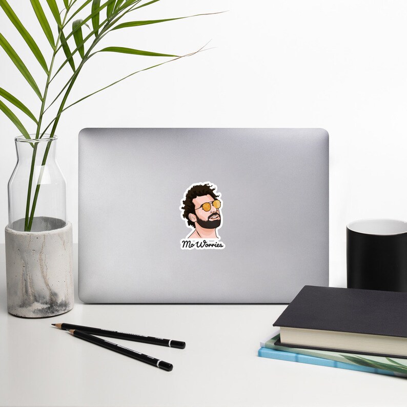 Mo Salah Sticker - Salah Stickers - Muhammad Salah Sticker - Liverpool ...