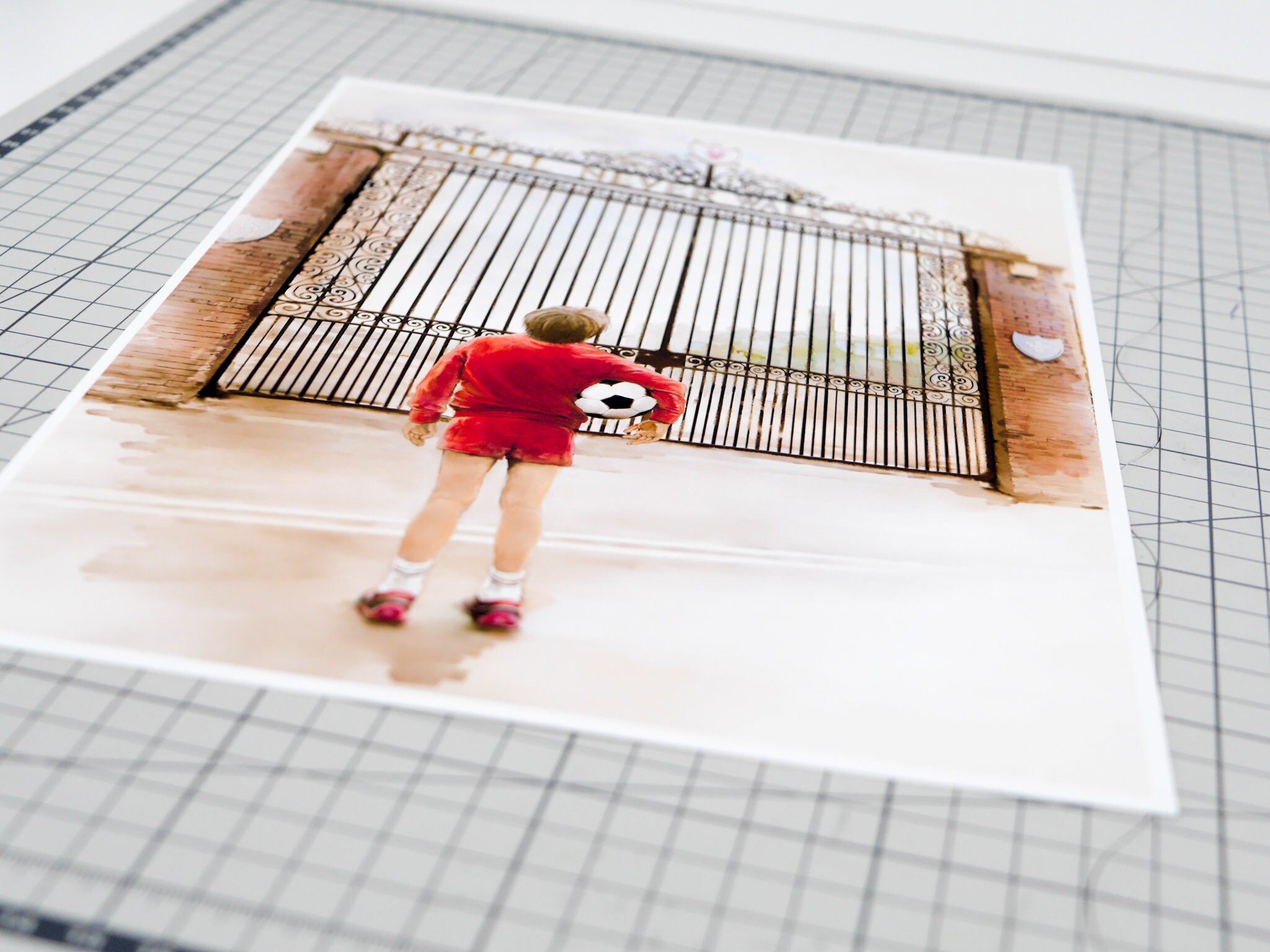 Shankly Gates Liverpool Print Liverpool Art LFC Wall Art Liverpool Gift ...