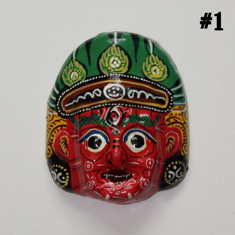 Folk Paper Mache Masks - Etsy