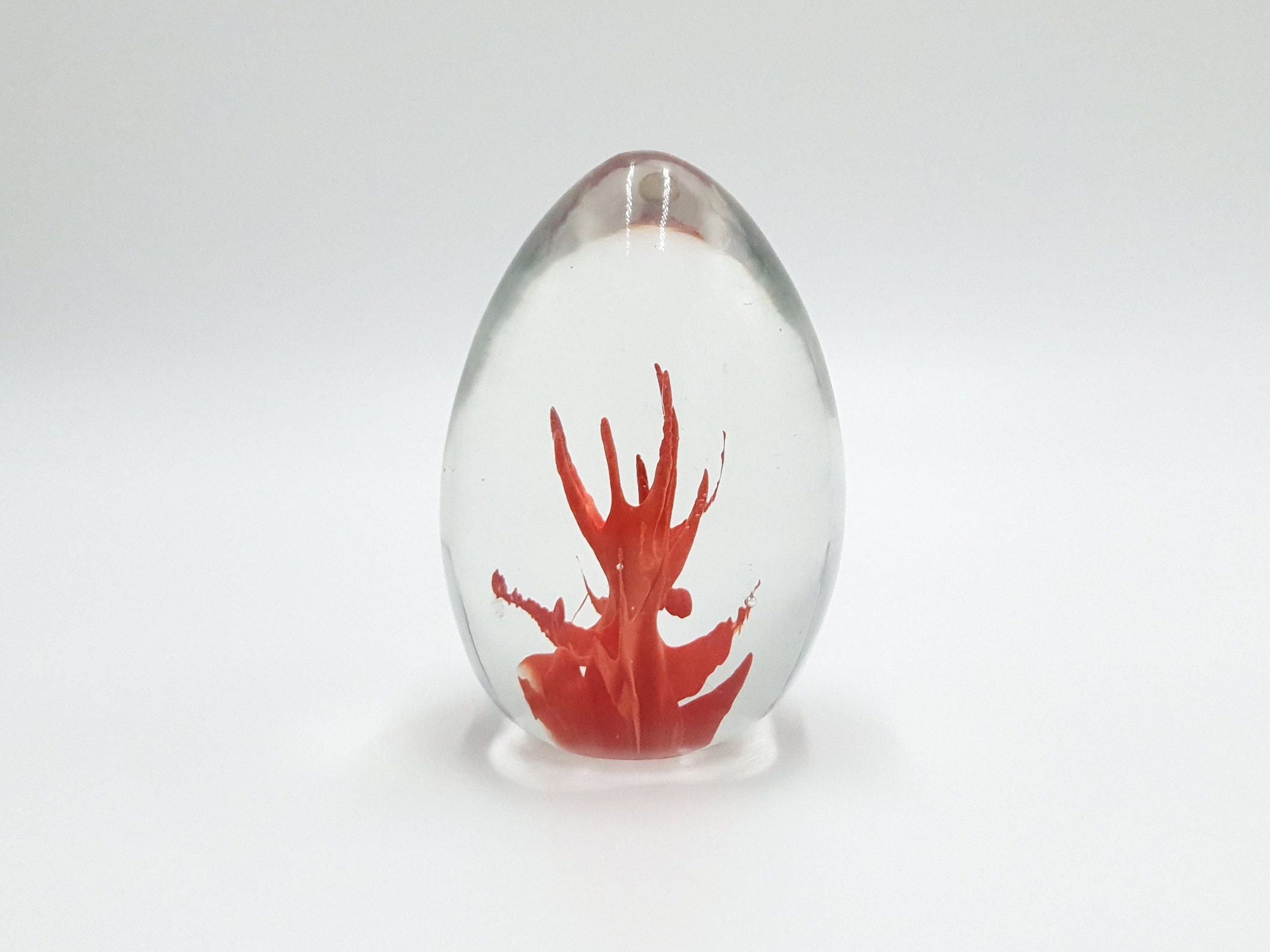 Glass Paperweight 1984