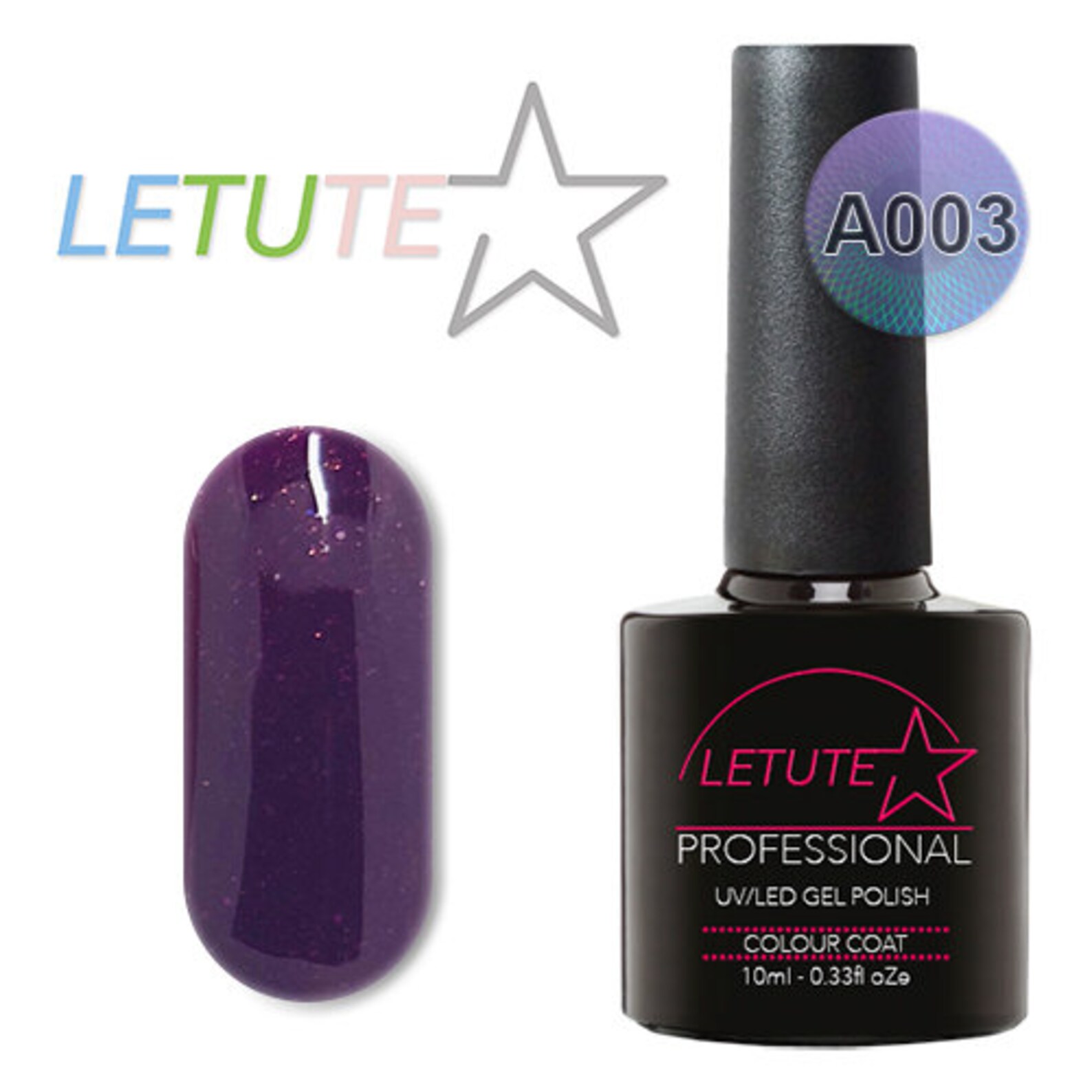 A003 LETUTE™ Lilac Plum Shine A Series Soak off Gel Nail Polish 10ml - Etsy