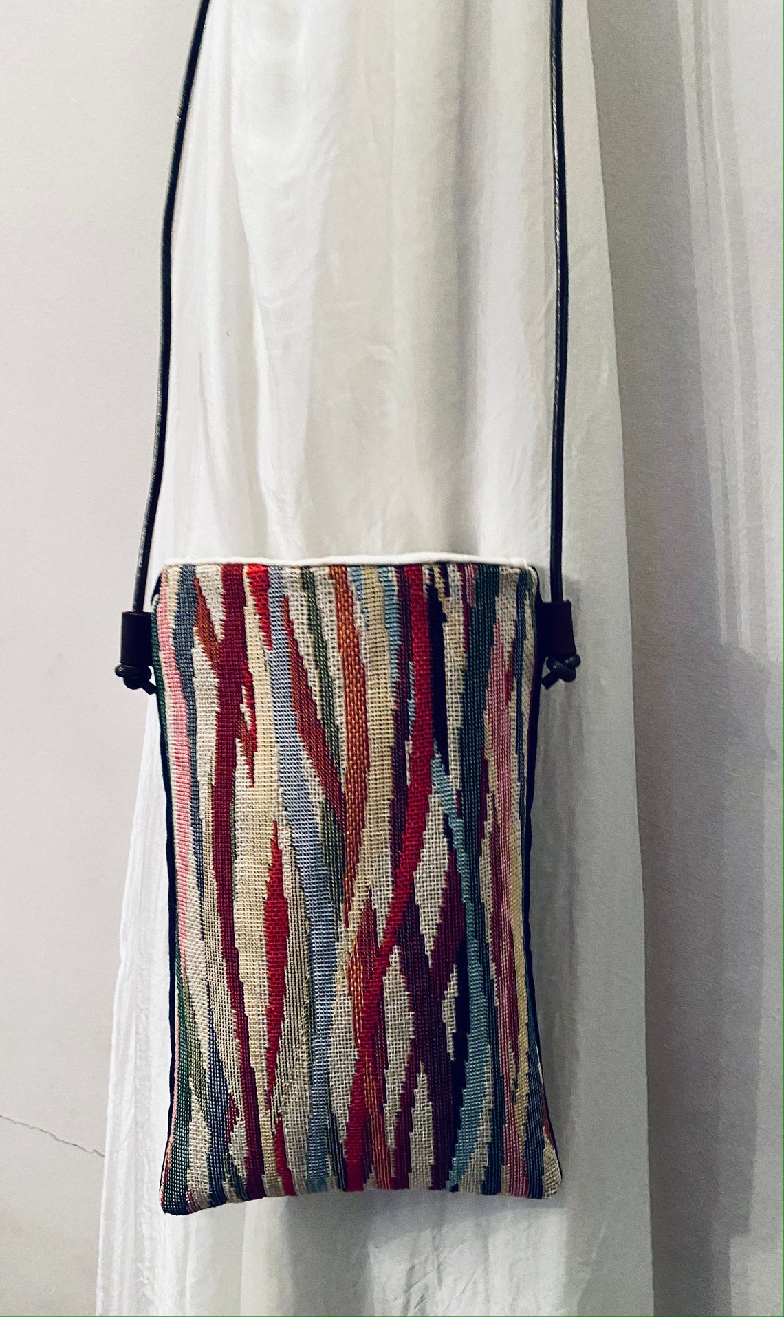 Handmade Cell Phone Tapestry Pouch Fabric Purse Eye Glass - Etsy