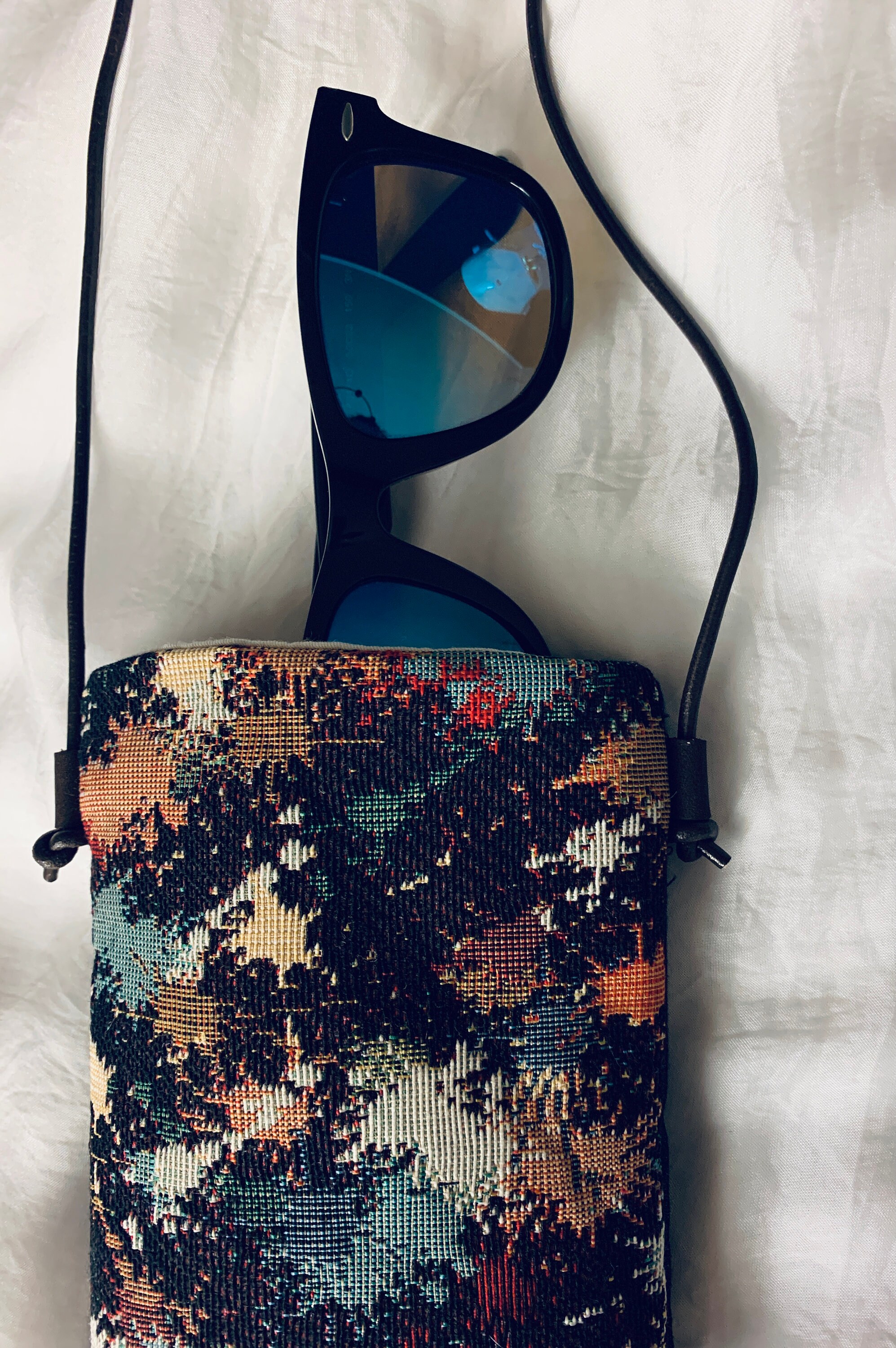 Handmade Cell Phone Tapestry Pouch Fabric Purse Eye Glass - Etsy