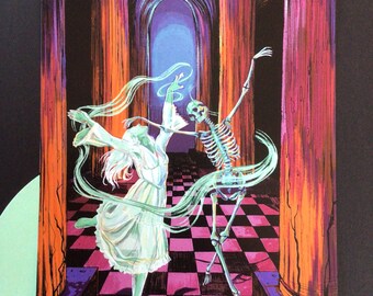 Macabre Art Print - Etsy