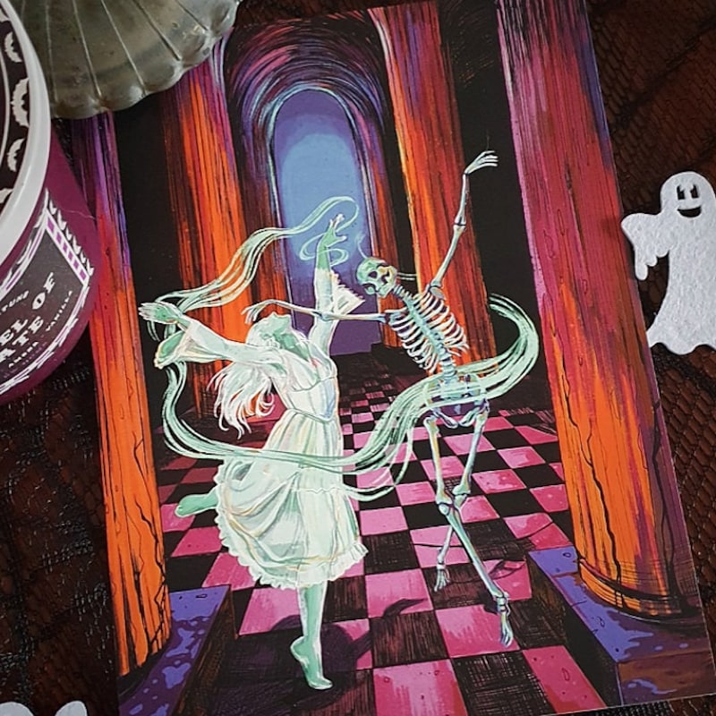 Dance Macabre Art - Etsy