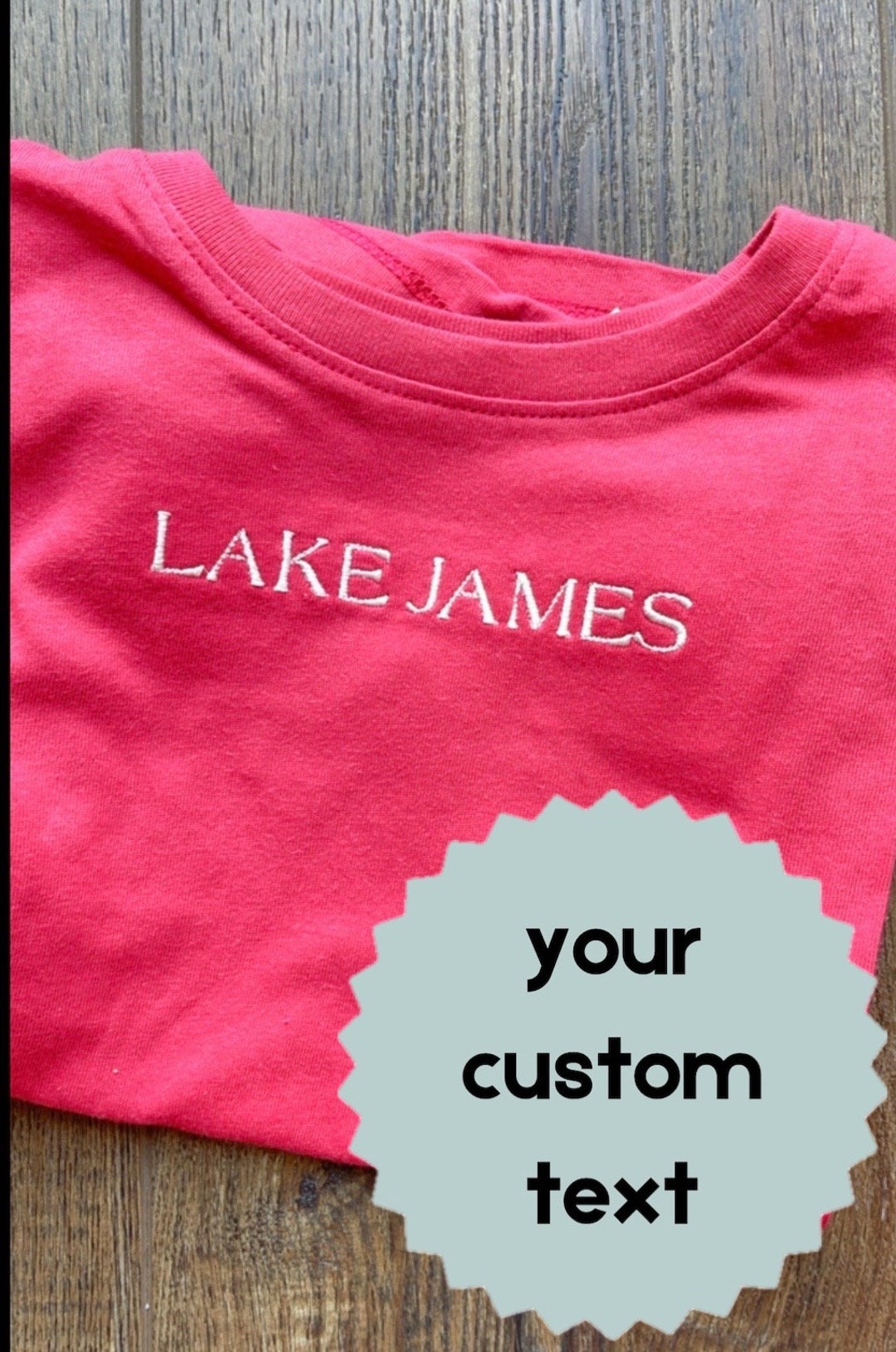 Custom Seaside Inspired Comfort Colors Embroidered Shirt, Short Sleeve ...