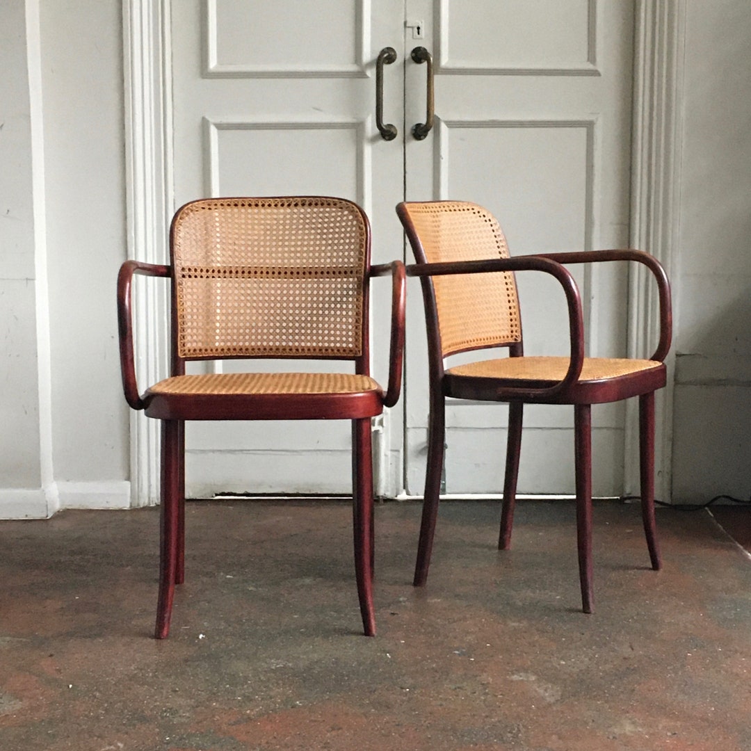 2 Midcentury Thonet A811 Bentwood Carver Chairs, Josef Frank and Josef Hoffman - Etsy