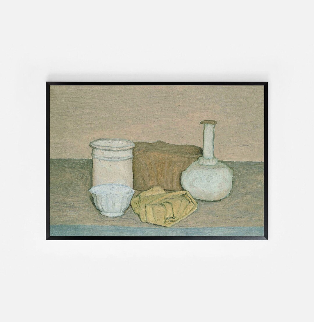 Digital Print Download by Giorgio Morandi, Printable Wall Art, Digital ...