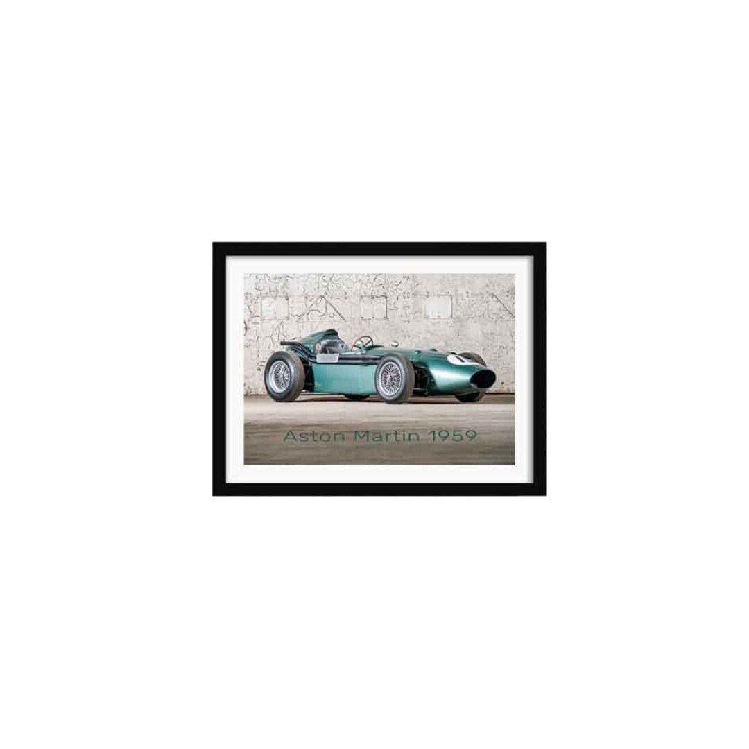 Digital Print Download Formula 1 Poster "aston Martin 1959", Formula 1 ...