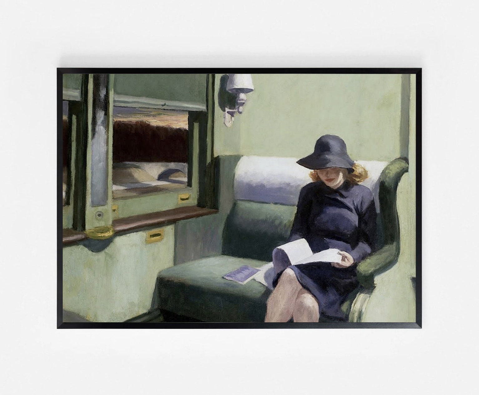 Edward Hopper Digital Print Download Realistic Painting, Printable Wall ...