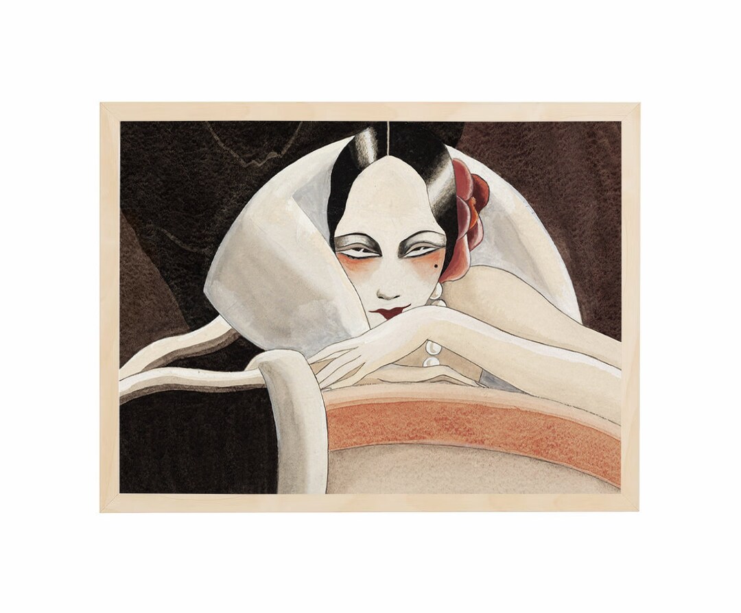 Digital Print Download by Jeanne Mammen, Printable Wall Art, Women ...