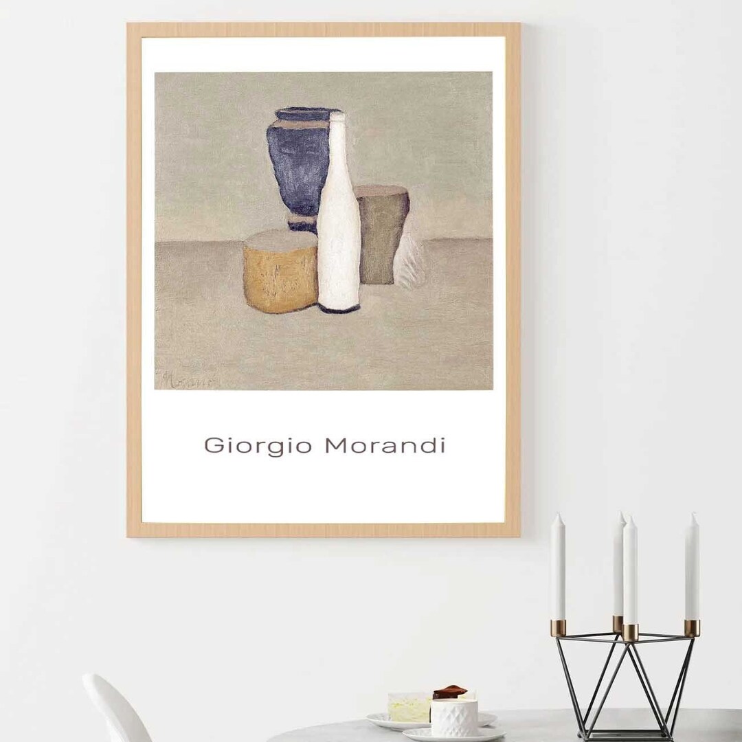 Digital Print Download by Giorgio Morandi, Printable Wall Art, Digital ...