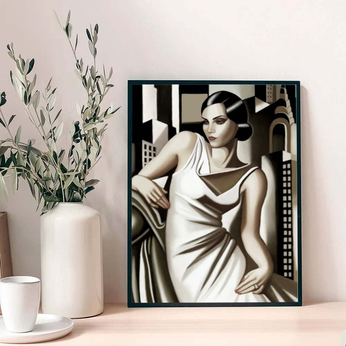 Tamara De Lempicka Digital Print Download, Printable Wall Art ...
