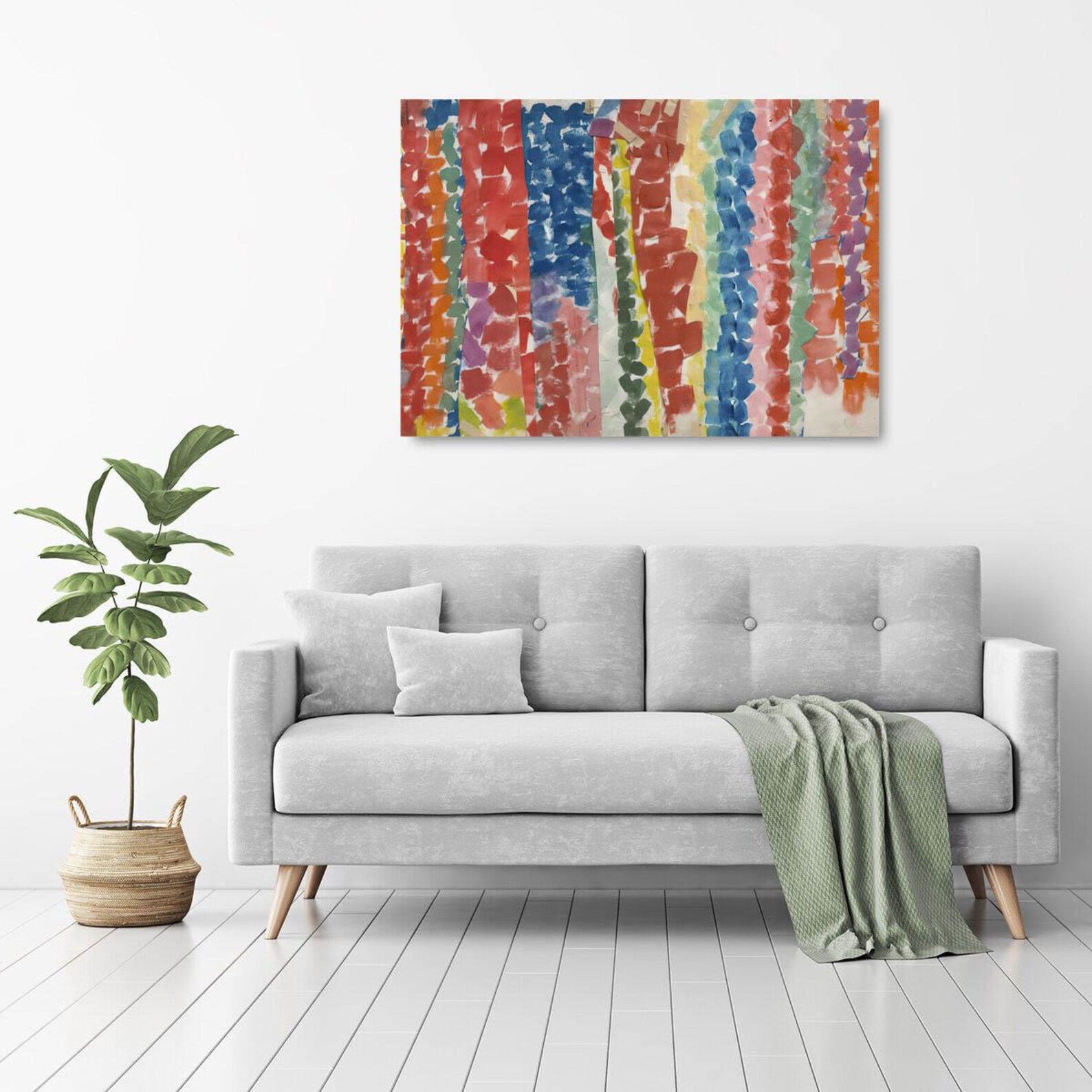 Alma Thomas Digital Print Download, Beauty, Love and Peace, Abstract ...