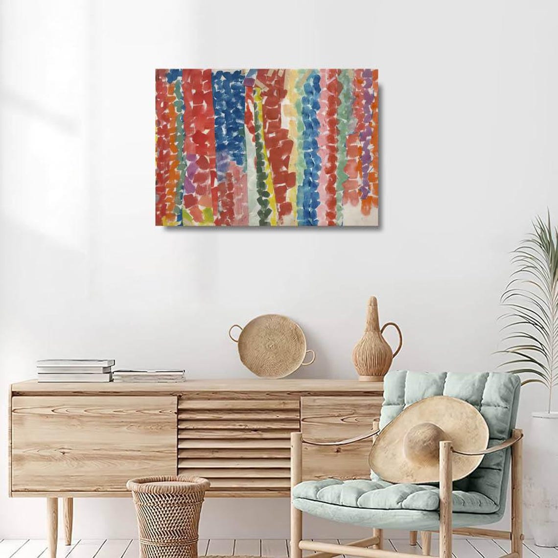 Alma Thomas Digital Print Download, Beauty, Love and Peace, Abstract ...