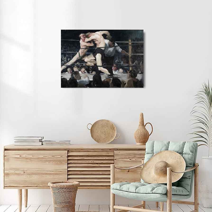 Digital Print Download by George Bellows boxing Club - Etsy