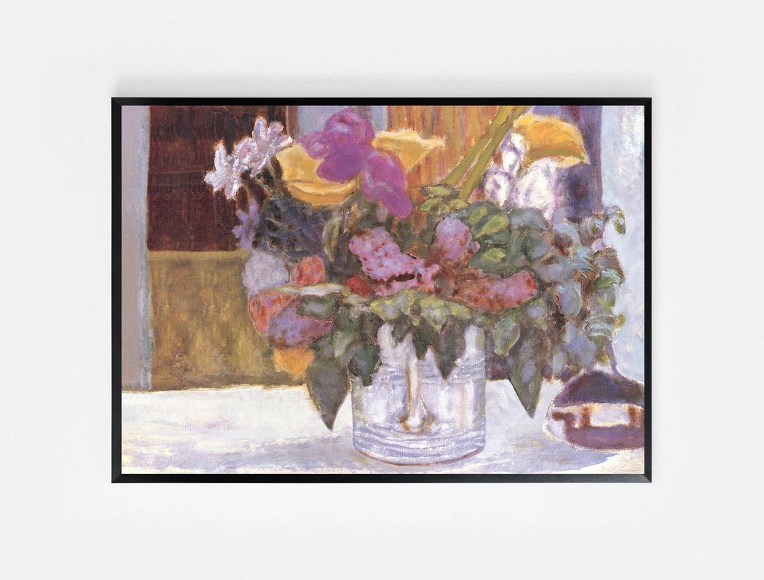 Pierre Bonnard Digital Print Download Flowers Painting, Printable Art ...