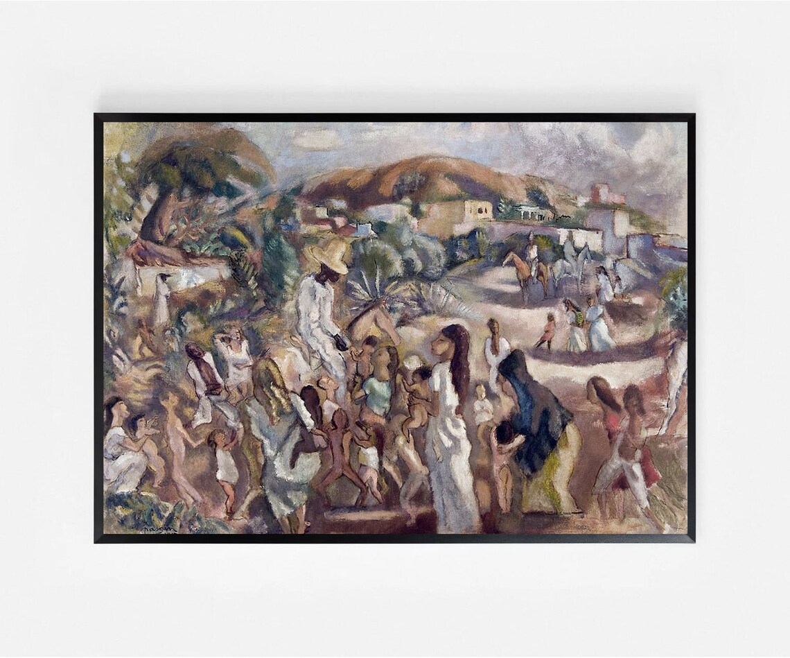Jules Pascin Digital Print Download Cuba Painting, Printable Wall Art ...