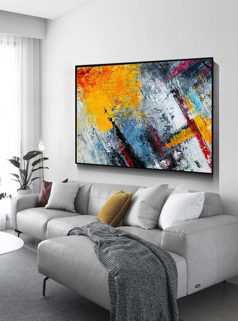 Extra Large Wall Art,paintings on Canvas,modern Wall Art,large Abstract ...