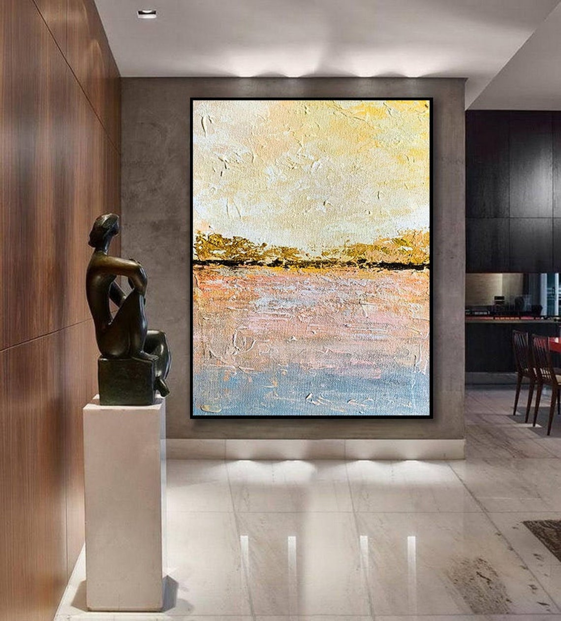 Acrylic Abstract Wall Art Paintings on Canvas Wall Decor - Etsy