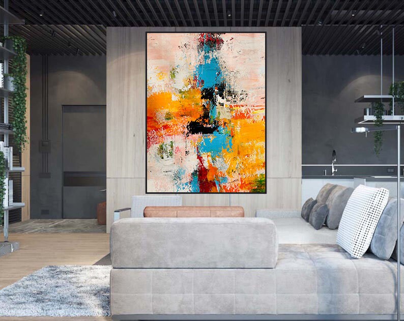 Extra Large Wall Art,textured Painting,original Painting,abstract ...