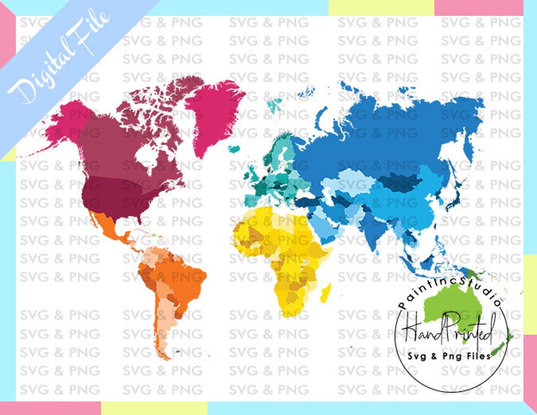 World Map Sublimation Png,world Map,world Map Clipart,world Map Png ...
