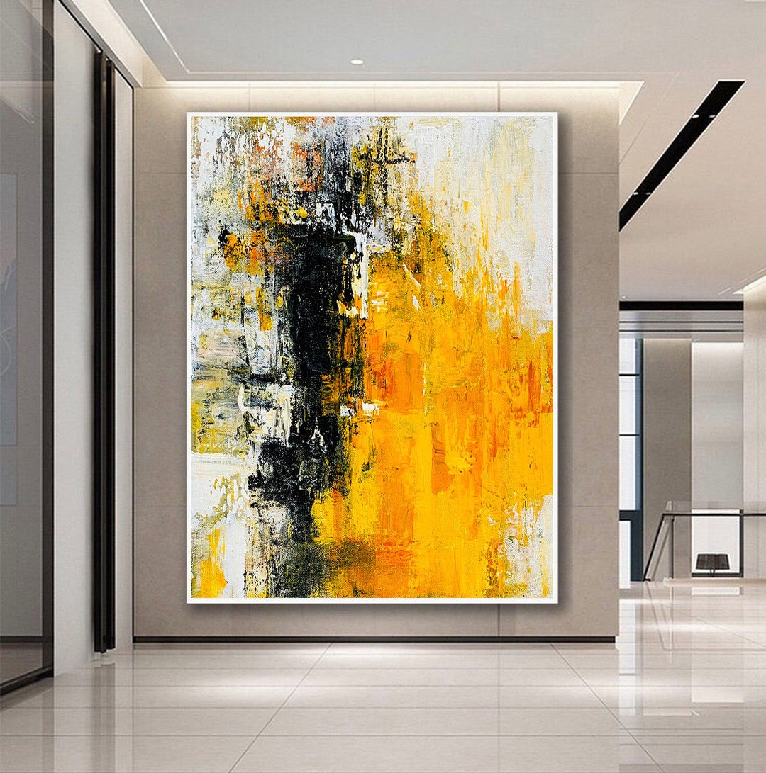Large Abstract Painting,large Wall Art,abstract Painting,oil Hand ...