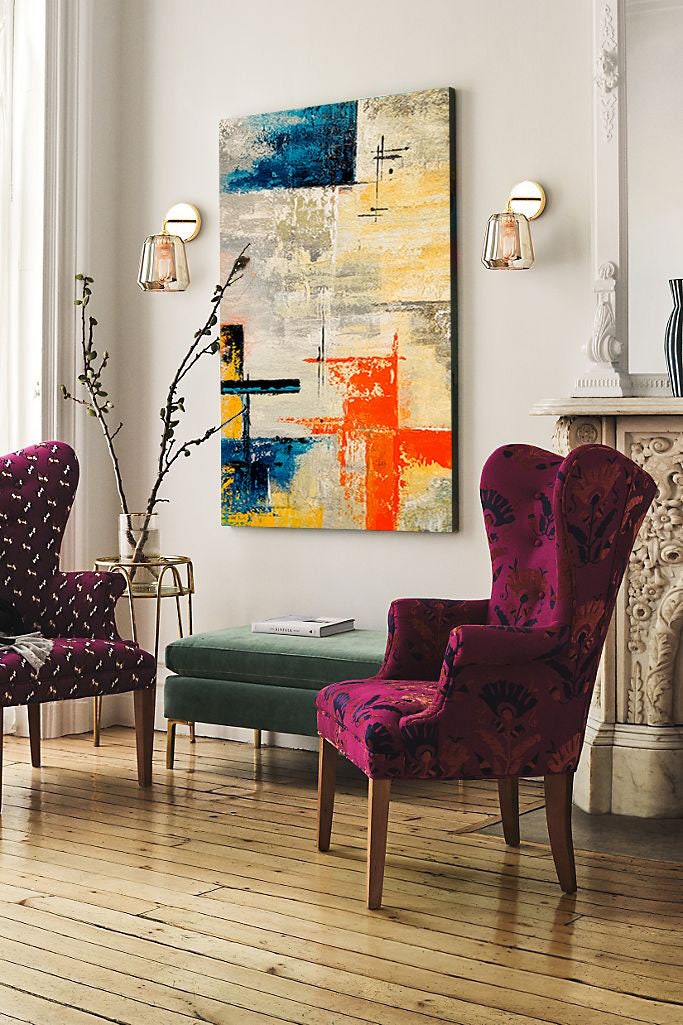 Extra Large Landscape Wall Art.Textured Abstract | Etsy