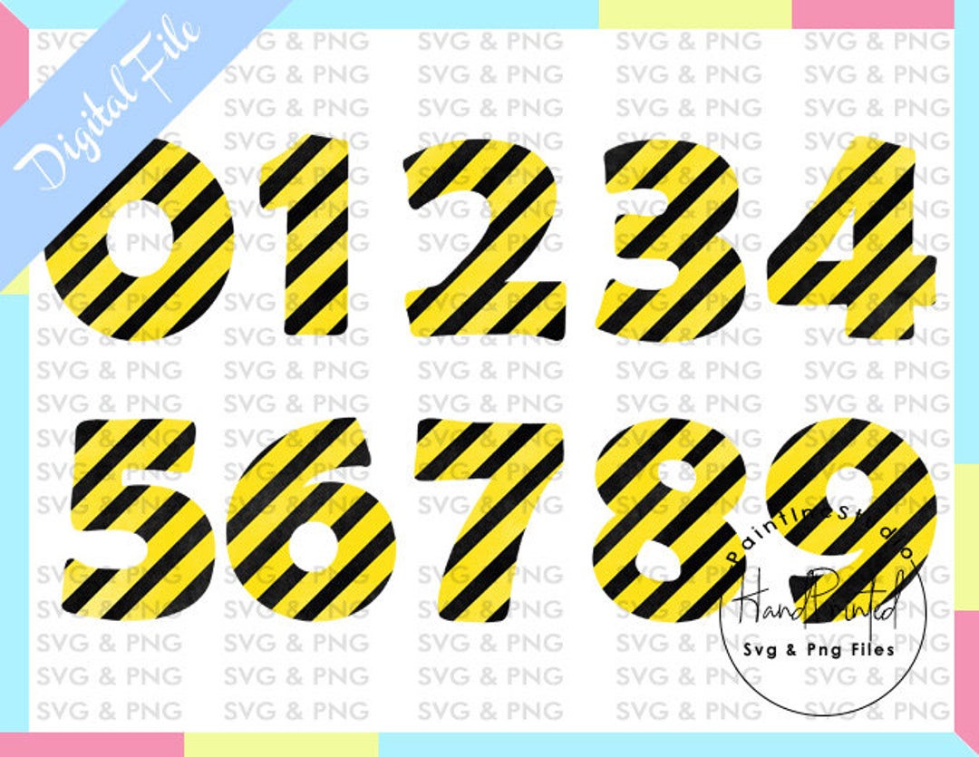 Construction Sublimation Png,construction Clipart,construction Number ...