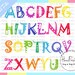 26 Alphabet Pngalphabet Clipartpngalphabetsublimation - Etsy