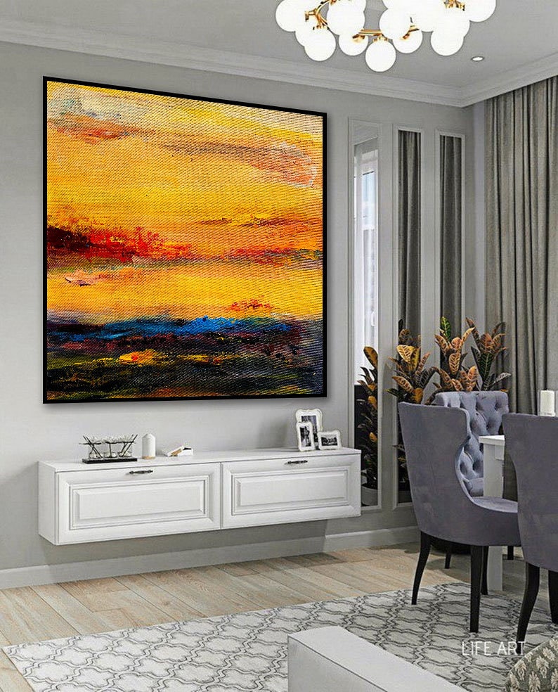 Extra Large Wall Art,textured Painting,original Painting,abstract ...