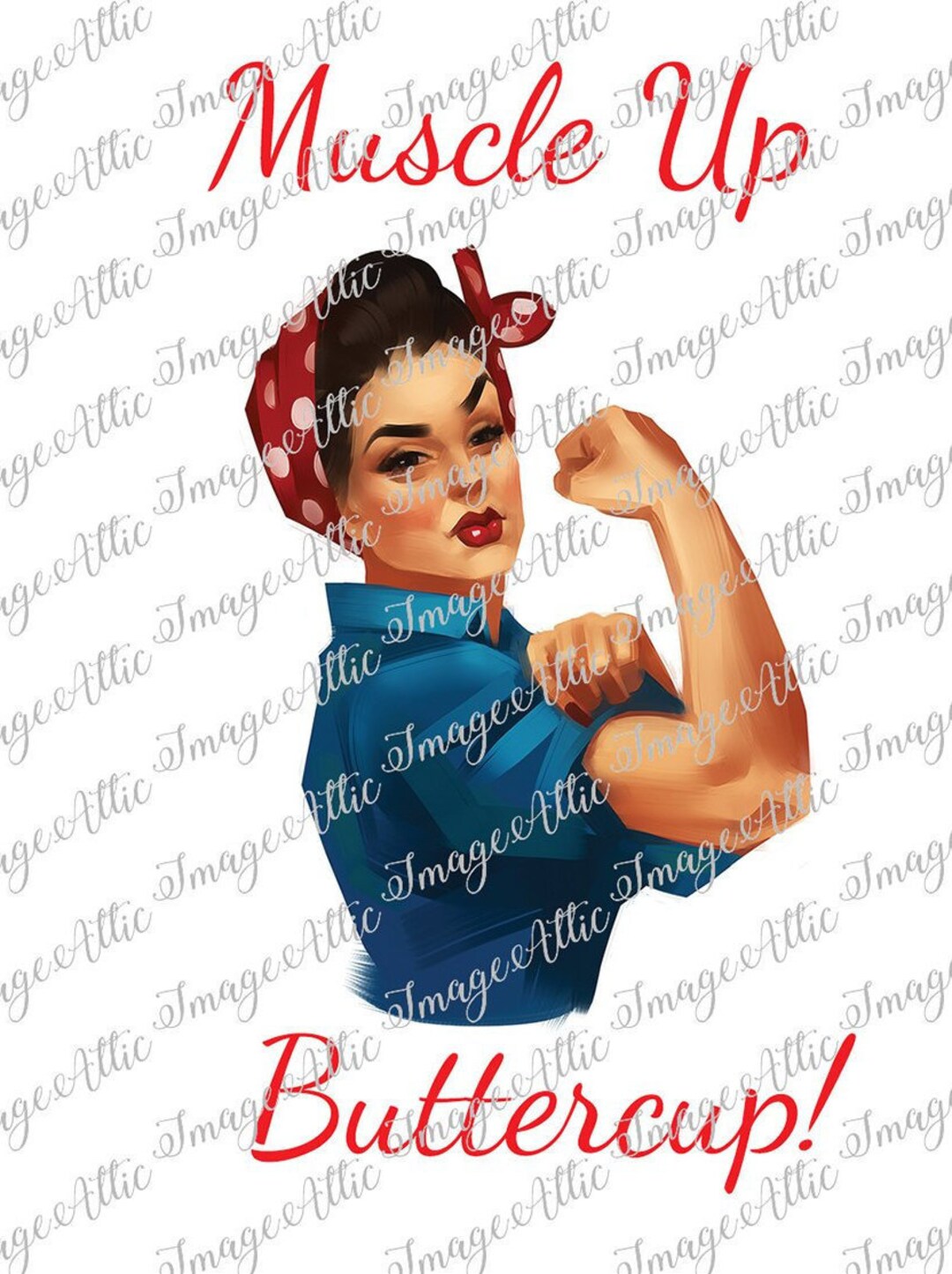 Waterslide Decal Clear READY TO USE Muscle up Buttercup W48301 - Etsy