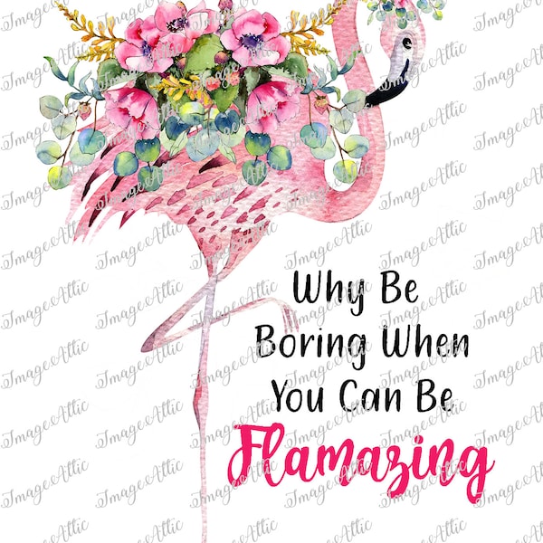 Flamingo Decal - Etsy