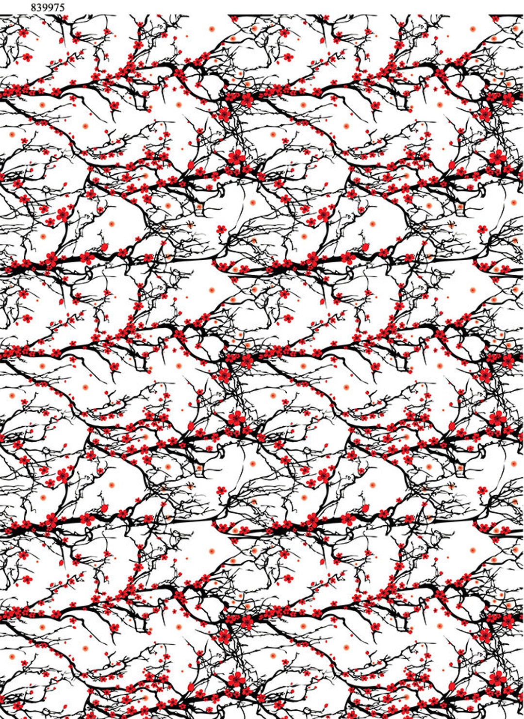 Waterslide Decal - Clear - READY TO USE - Japanese Cherry Blossoms - W839975 - Etsy