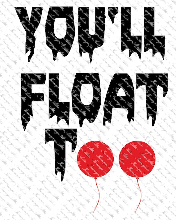 Waterslide Decal Clear READY TO USE You'll Float Too | Etsy