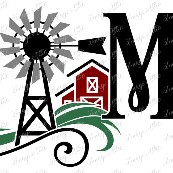 Windmill Decal - Etsy