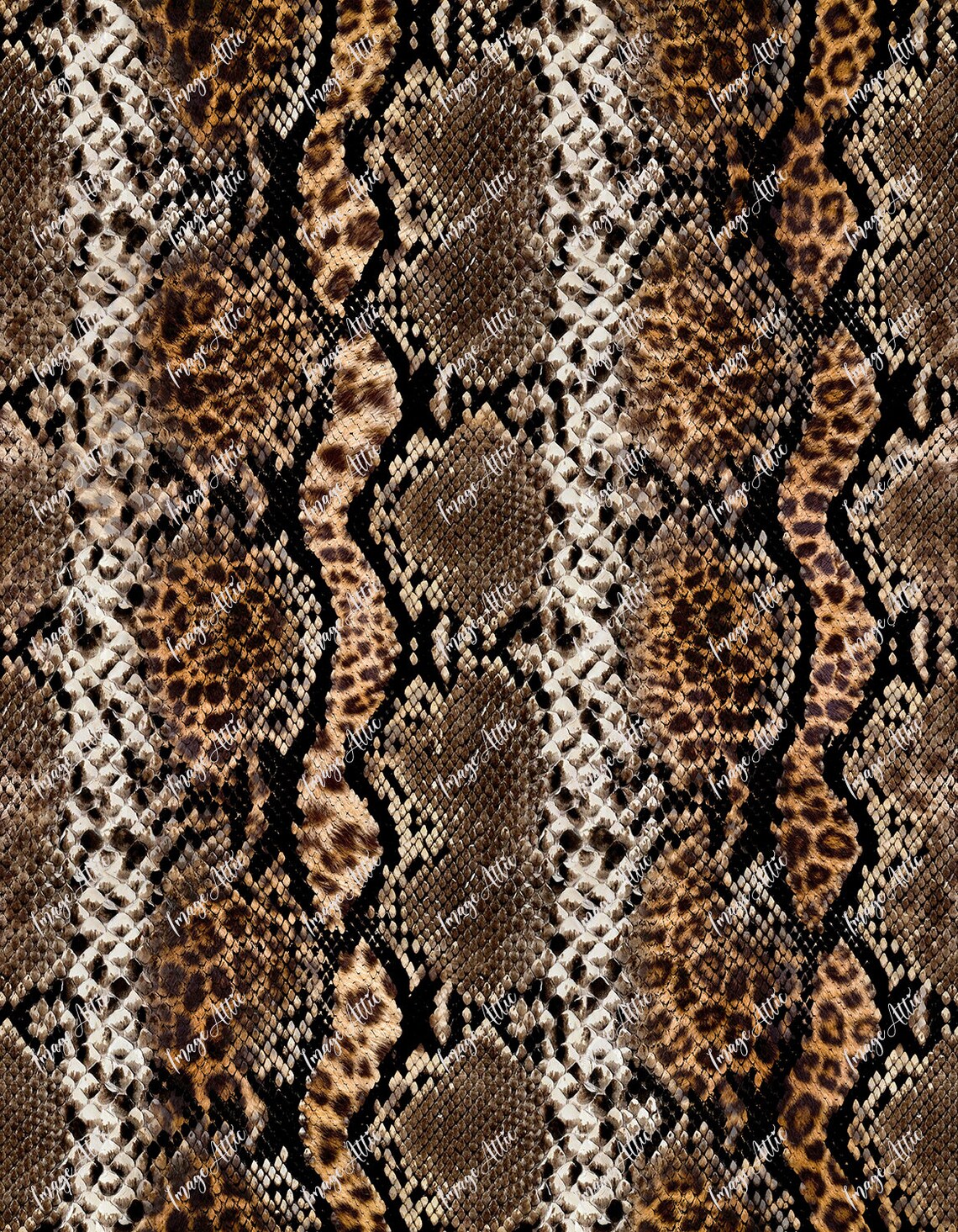 Snake Skin - 3 Sizes - Waterslide Decal - Clear - READY TO USE - 42776 ...