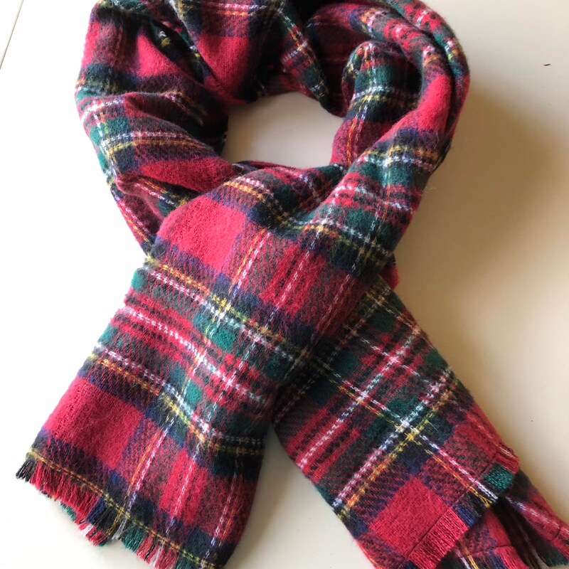 Tartan Plaid Scarf - Etsy