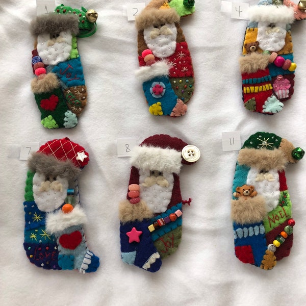 Felt Bead Ornament - Etsy