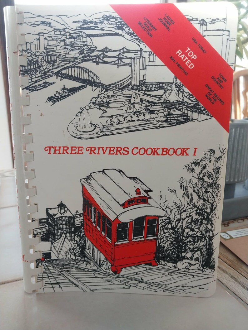 Three Rivers Cookbook I - Etsy