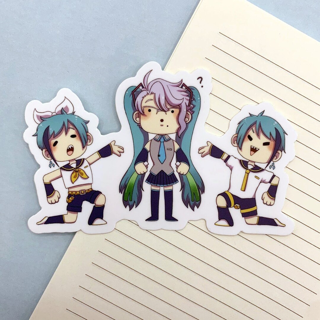 Vocaloid Octavinelle Sticker Waterproof Vinyl Sticker - Etsy