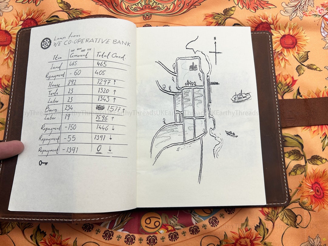 Arthur Morgan Journal D&D RDR2 Birthday Gifts Gift for Him Gifts for ...