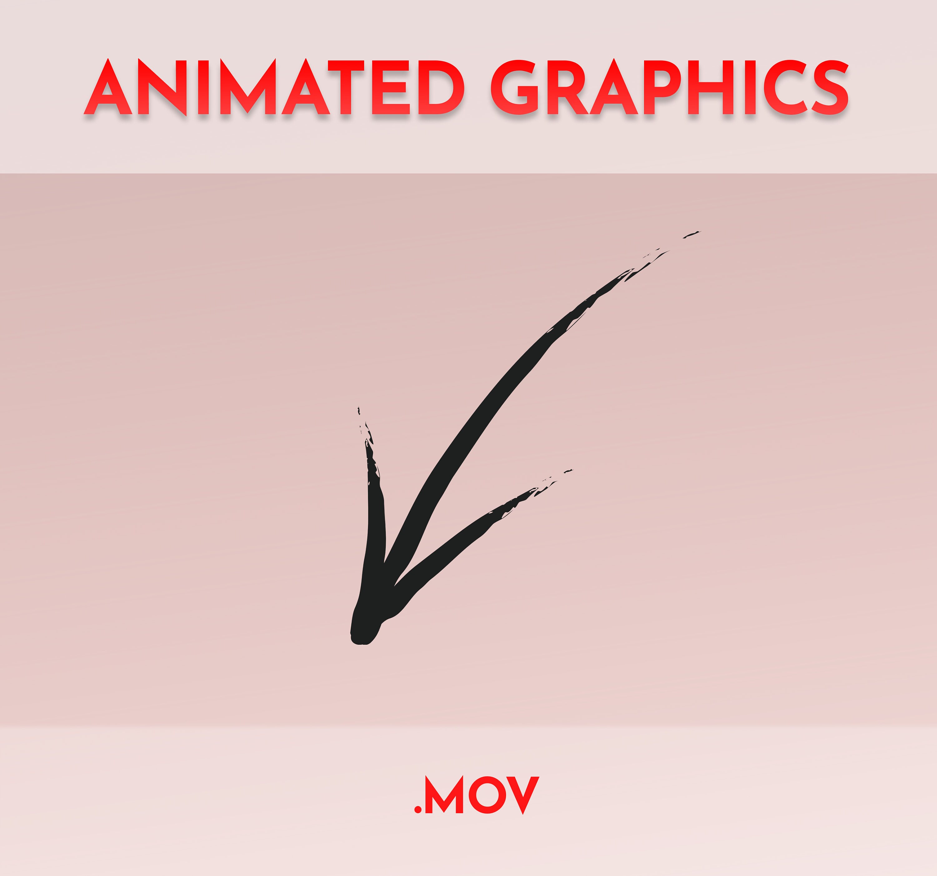 Animated Transparent Pop up Graphics for Youtube Videos Line - Etsy