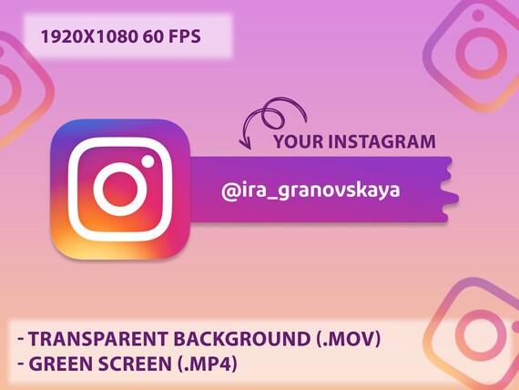 Transparent Overlays Instagram